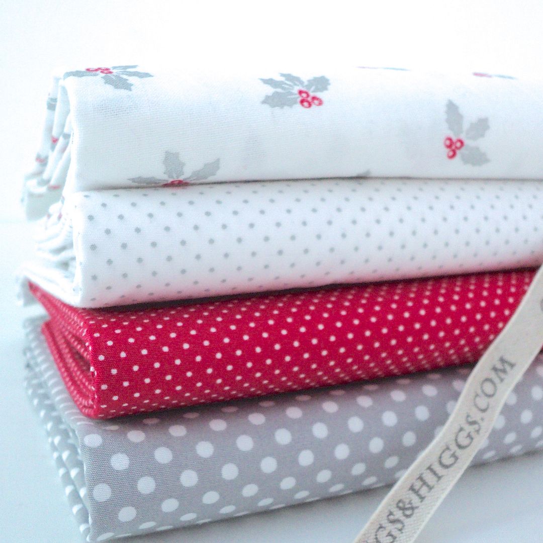 Christmas Fabric Bundles 100 Cotton Scandi Nordic Retro Bundle Fat