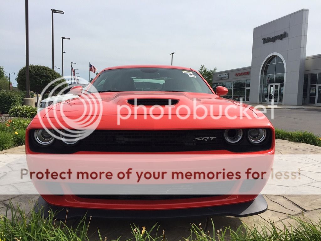 Go Mango Orange Hellcat at the dealership (pics) | Dodge Challenger Forum