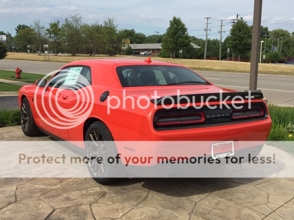 Go Mango Orange Hellcat at the dealership (pics) | Dodge Challenger Forum